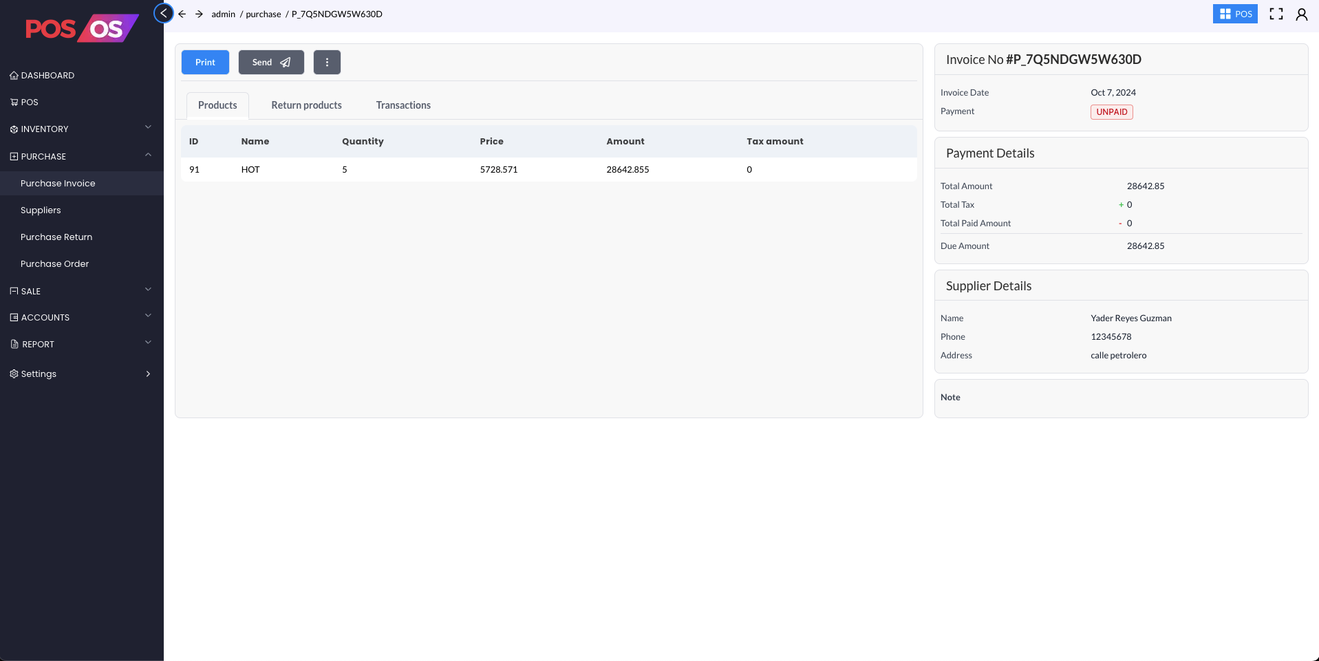 POS - POS Software with ERP by OmegaSolutionLLC | CodeCanyon